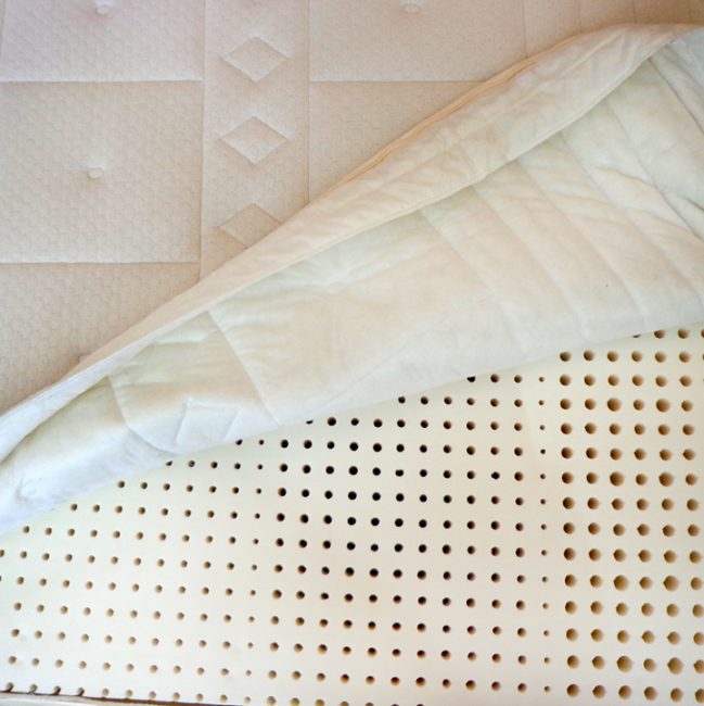 7" Organic CORE Mattress- made with 100% Organic Latex - CozyPure ...